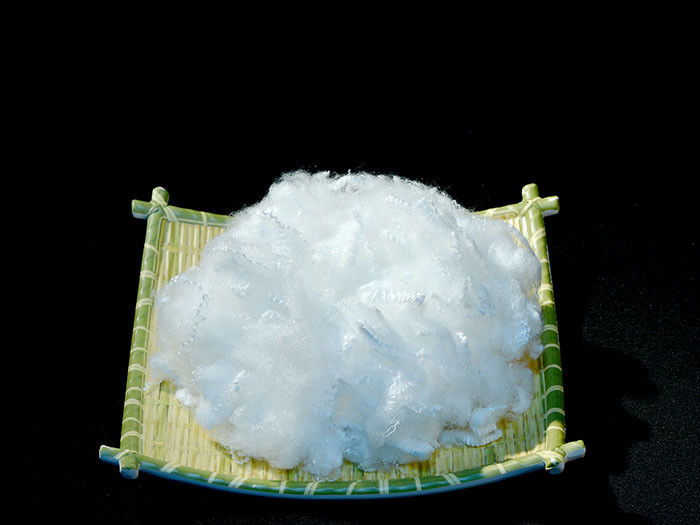 100% 1.4d 38mm Ecdp Virgin Polyester Staple Fiber ECDP PSF For Cationic ...