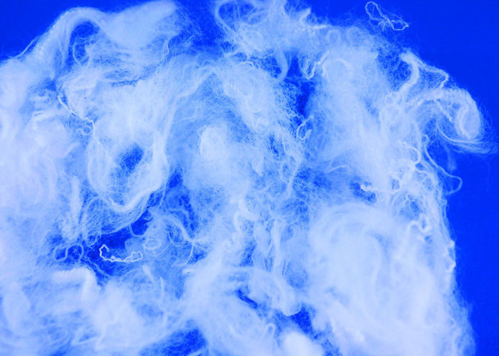 100% Biodegradable PLA Corn Fiber 3D-15D Fineness For Hygiene Material